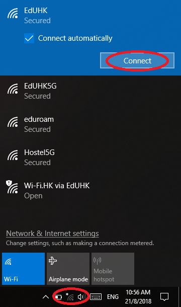 Wireless Network Connection for staff and students through WPA/WPA2 | OCIO